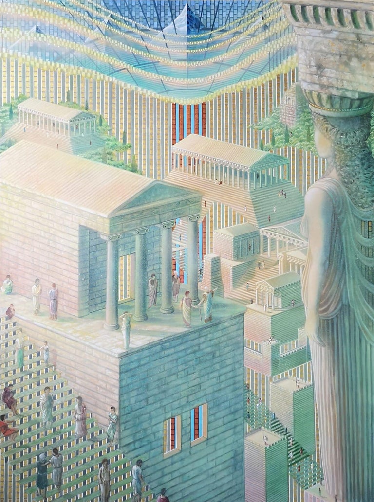 Caio Locke - Ex Tempore, Acrylic on Canvas Painting by Caio Locke, 2019 ...