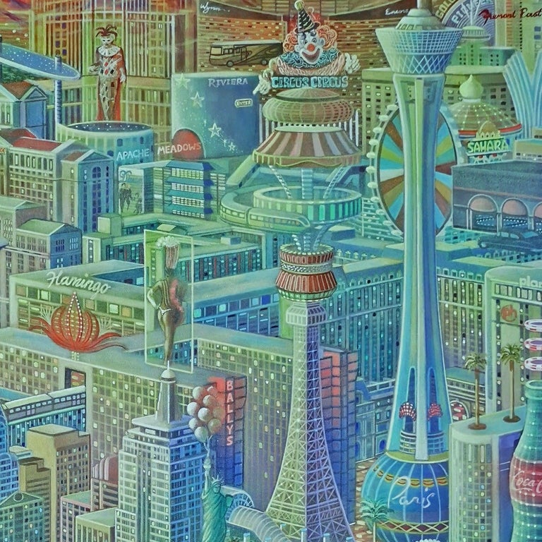 Caio Locke - Mirage, Acrylic on Canvas Painting by Caio Locke, 2020 For ...