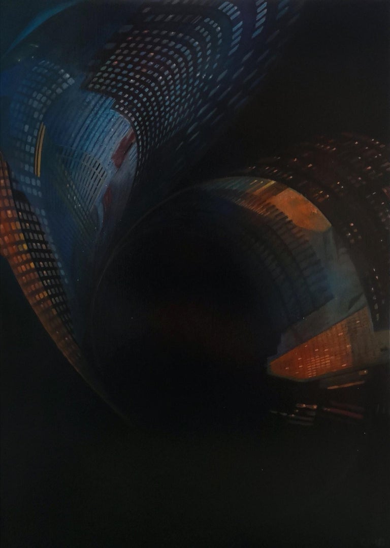 Caio Locke - Orbit II, Acrylic on Canvas Painting by Caio Locke, 2019 ...