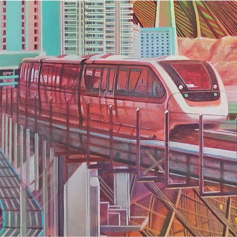 Caio Locke - Stratosphere, Acrylic on Canvas Painting by Caio Locke ...