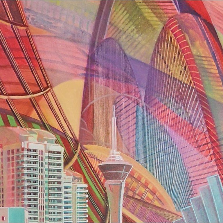 Caio Locke - Stratosphere, Acrylic on Canvas Painting by Caio Locke ...