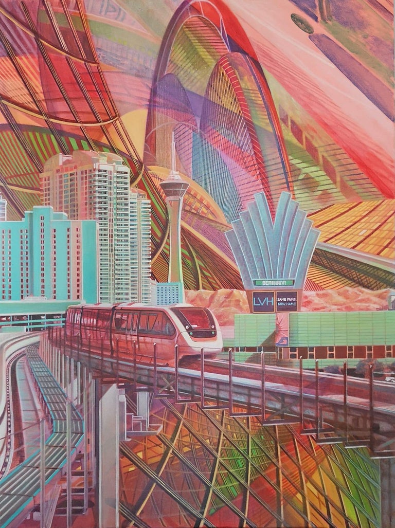 Caio Locke - Stratosphere, Acrylic on Canvas Painting by Caio Locke ...