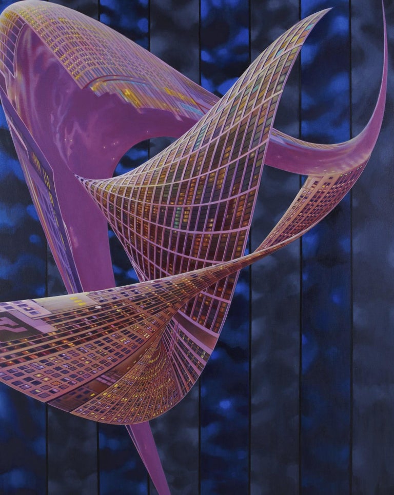 Caio Locke - Tracking Silence, Oil on Canvas Painting by Caio Locke ...