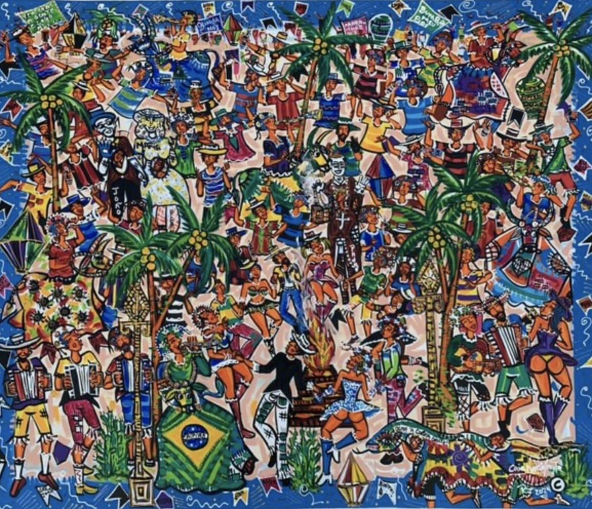 Brazil Paintings - 2,093 For Sale on 1stDibs | brazilian art for sale ...