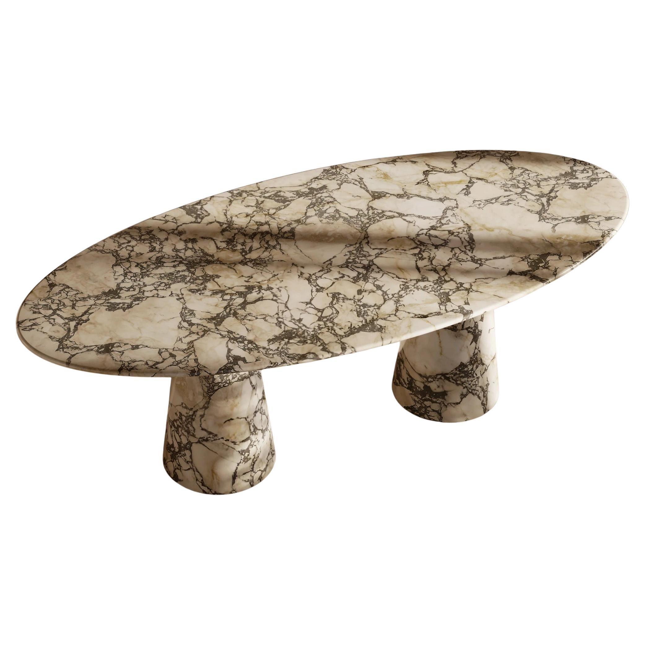 Table de salle à manger Viola Calacatta, table de salle à manger à ...