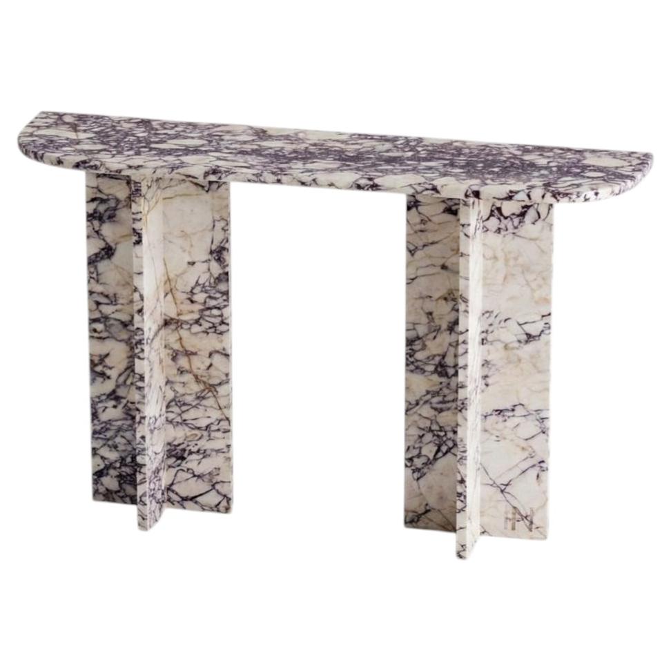 Luca - Ribbed Marble Double Basin - Calacatta Viola For Sale at 1stDibs