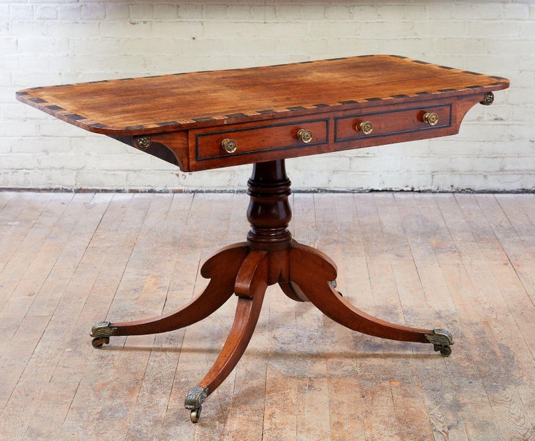 Calamander Sofa Table For Sale at 1stDibs