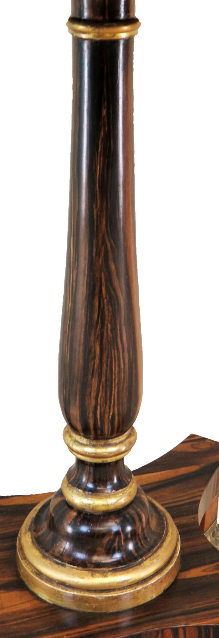 Calamander Wood Regency Period Oblong Antique Lamp Table at 1stDibs