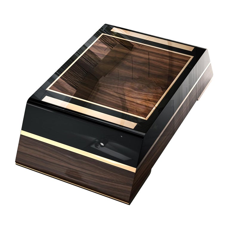 "Calamità" Coffee Table with Bronze Details, Istanbul For Sale at 1stDibs