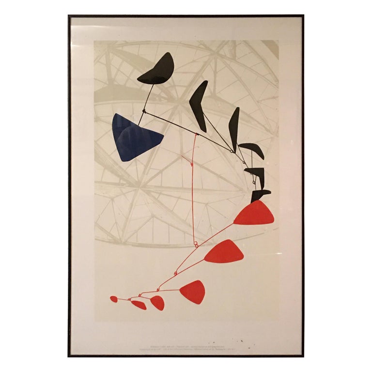 Calder 1970s Exhibition Poster at 1stDibs
