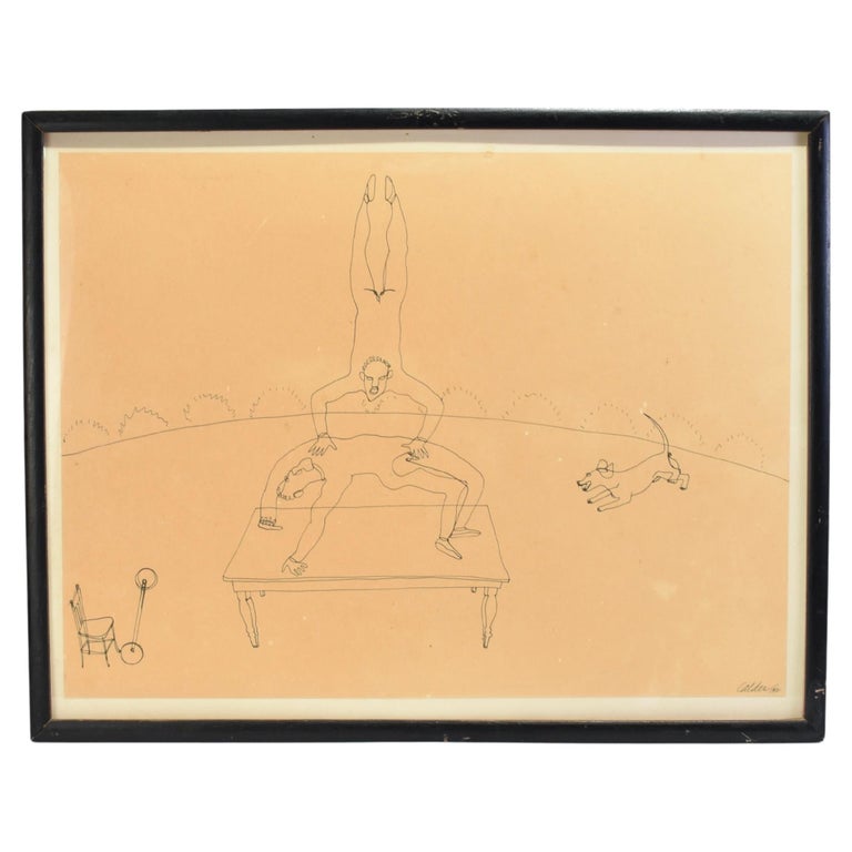 Calder Circus, Framed Lithograph For Sale at 1stDibs