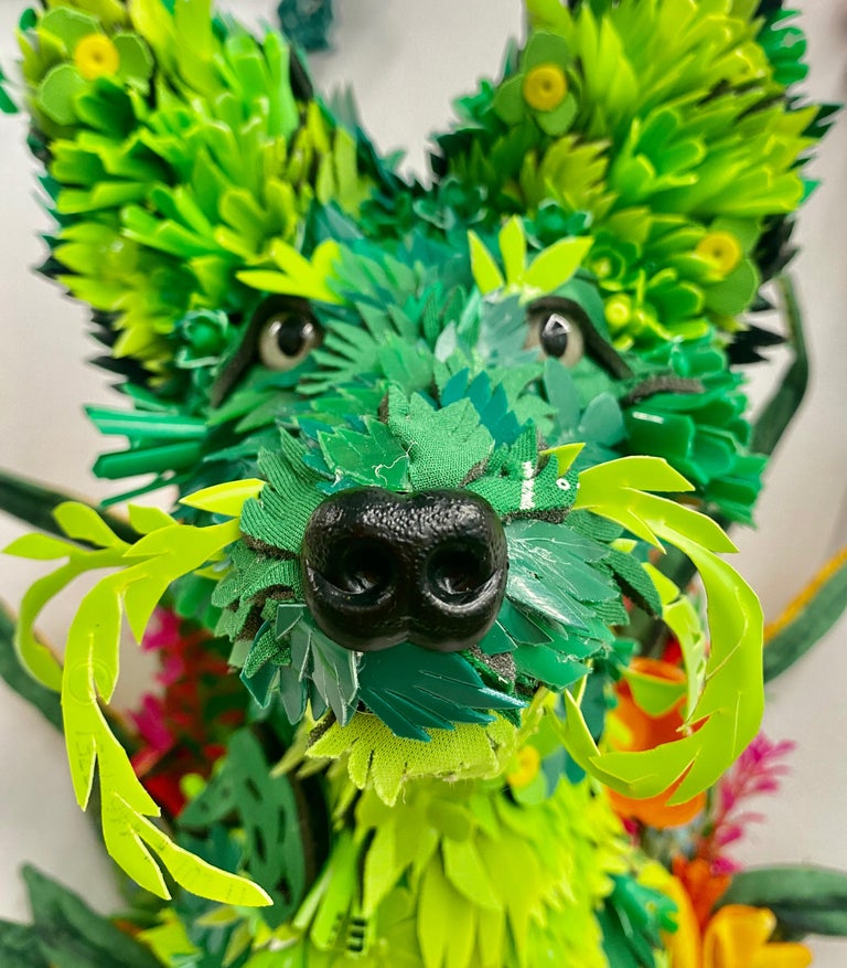 Calder Kamin - Snake Plant, Contemporary Wall Sculpture, Assemblage ...