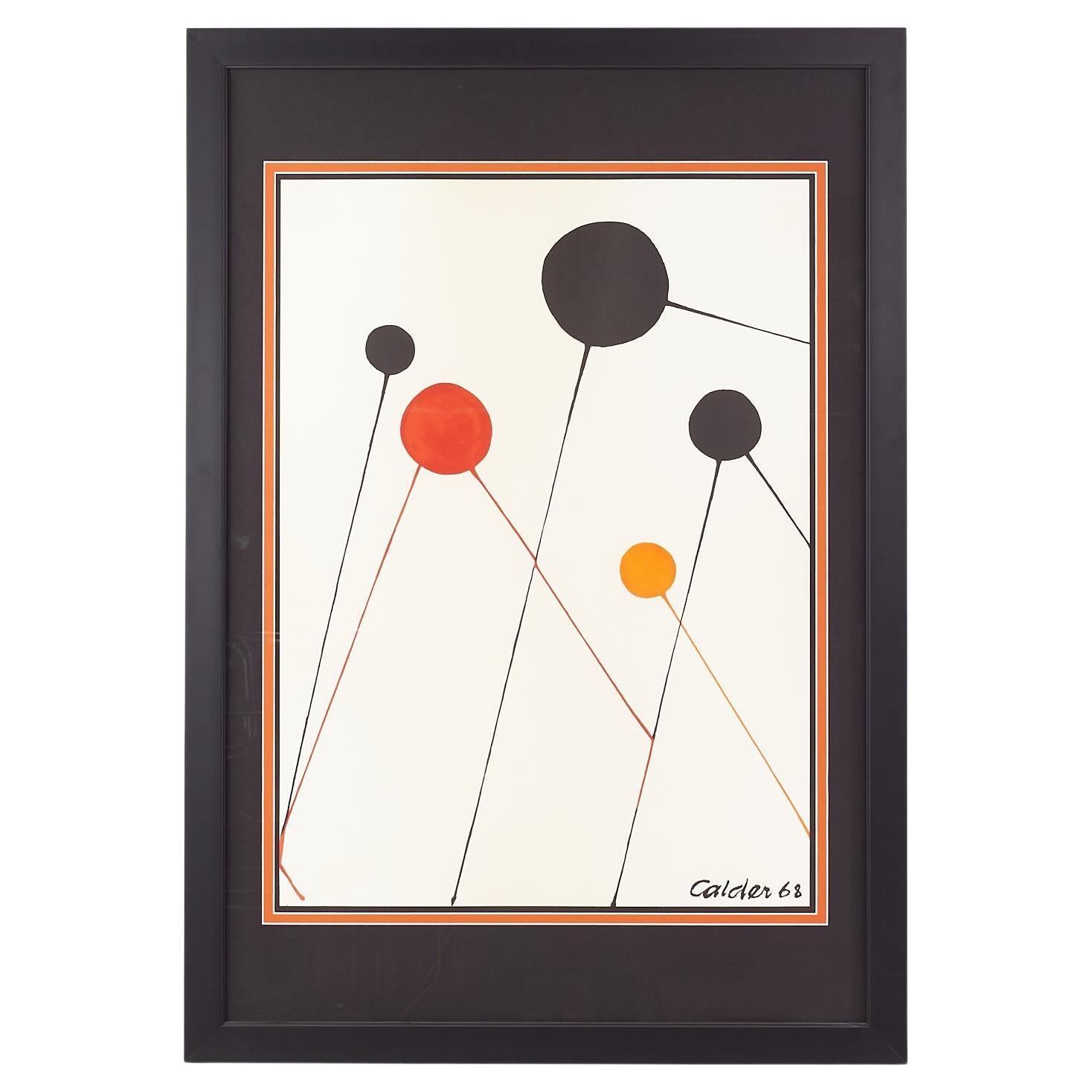 "Balloons" Color Lithograph by Alexander Calder at 1stDibs