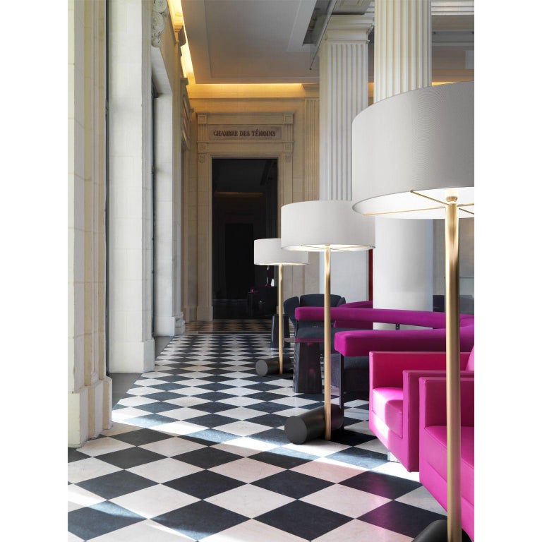 Calee XL Floor Lamp by Pool For Sale at 1stDibs
