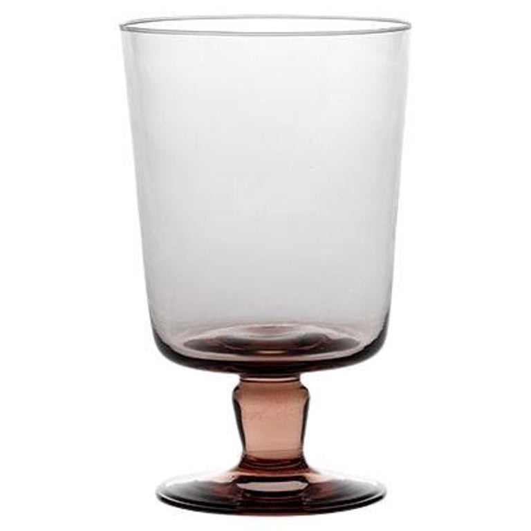 Calice15, Stem Glass Handcrafted Muranese Glass, Cameo Smooth MUN by VG ...
