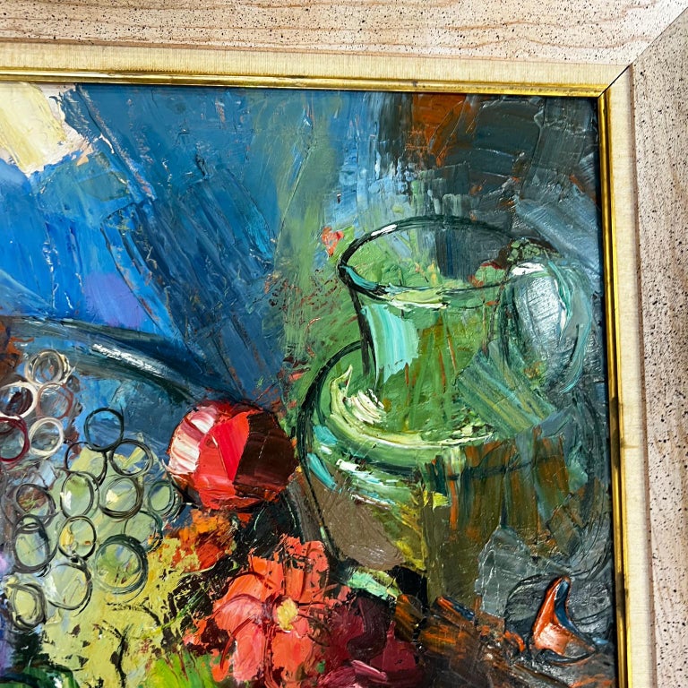 California Art by Barbara West the Green Jug Signed For Sale at 1stDibs