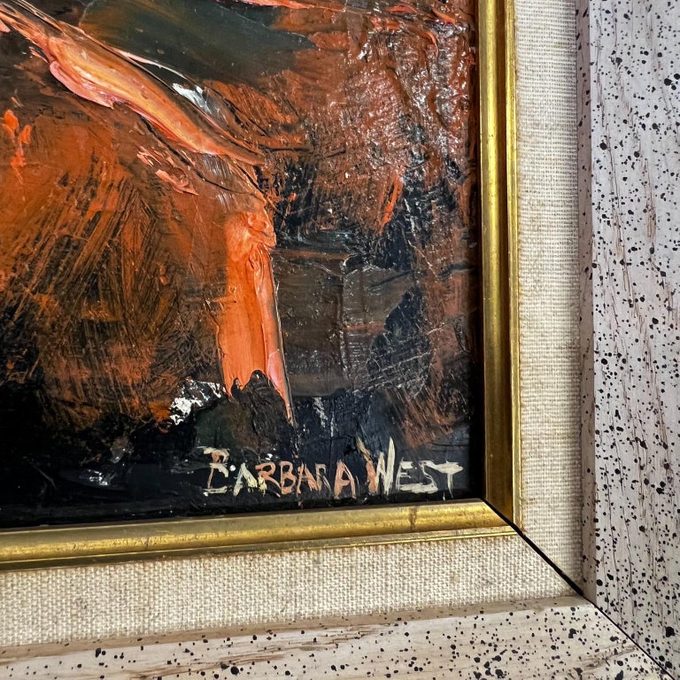 California Art by Barbara West the Green Jug Signed For Sale at 1stDibs