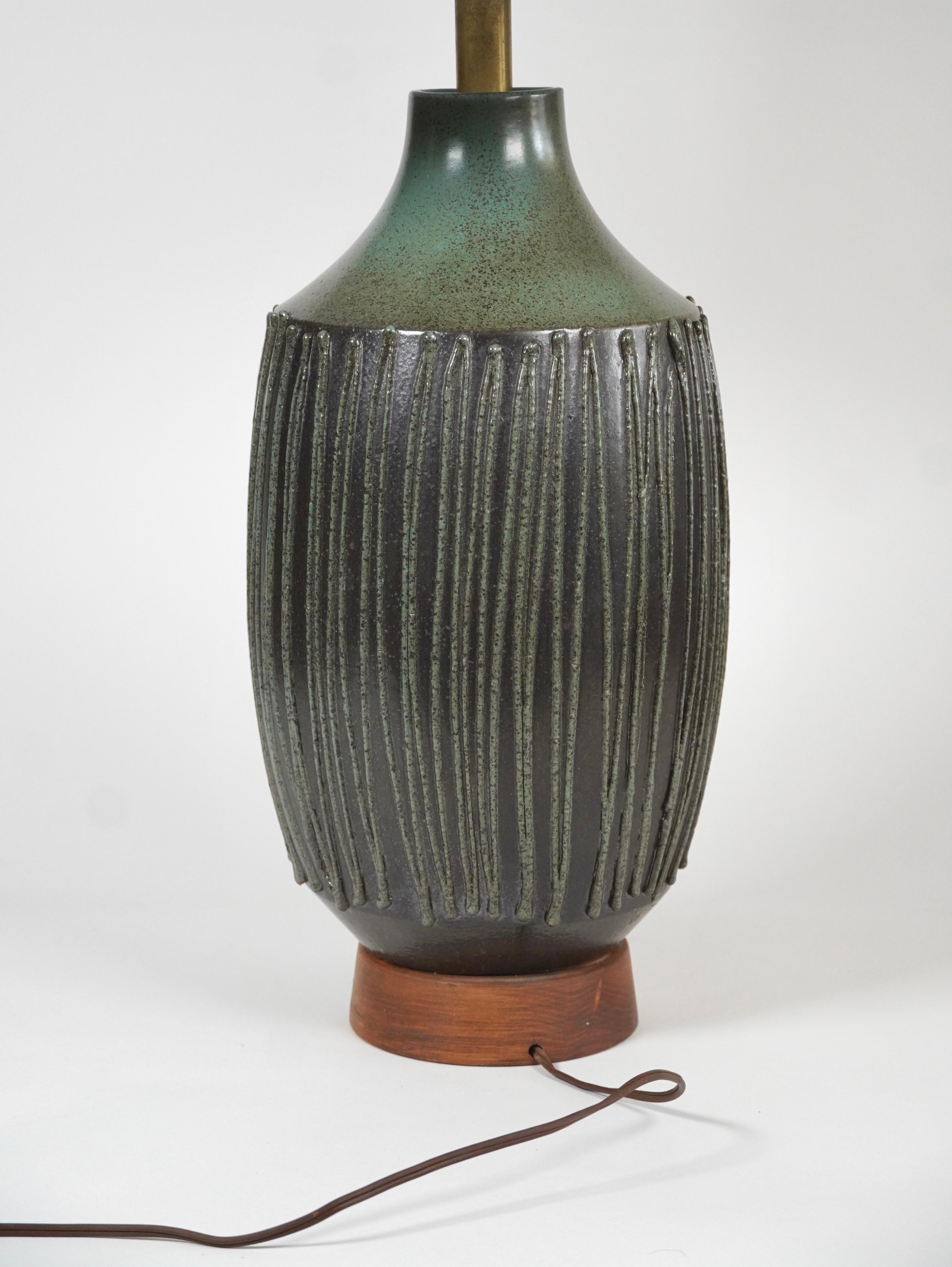 California Ceramic Artist David Cressey Table Lamp at 1stDibs