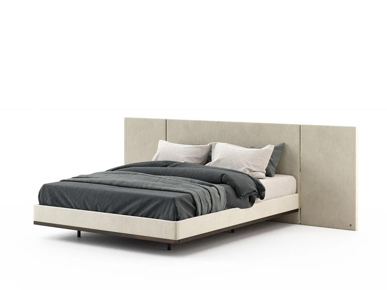 Lit Californie de taille King Size avec tête de lit extra large En ...