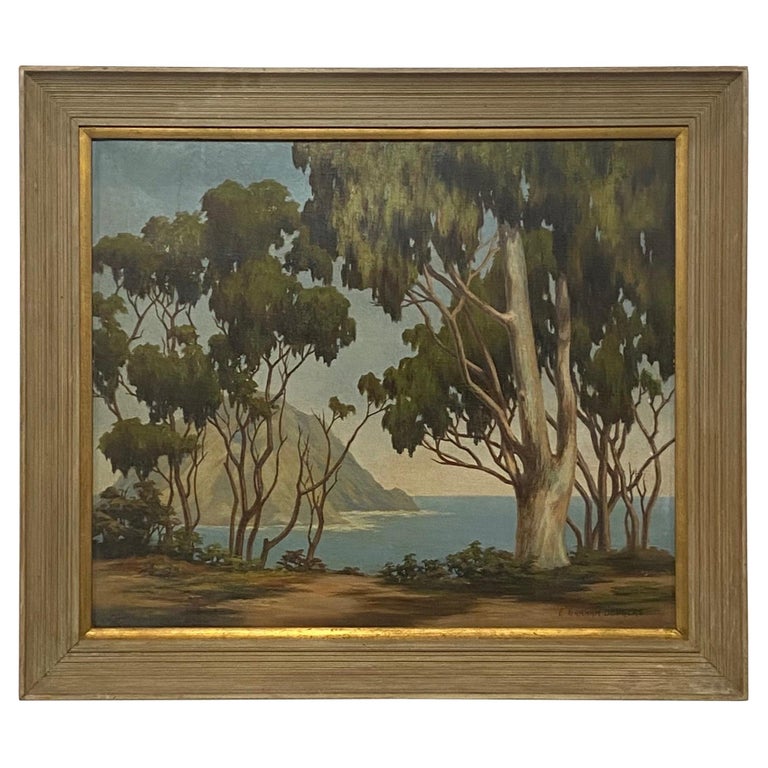 California Landscape Painting of Morro Bay by Earl Graham Douglas For ...
