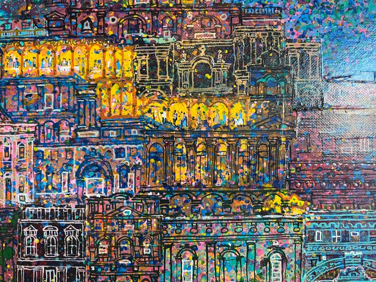 California Listed Artist Original Oil and Acrylic Painting by Ross ...