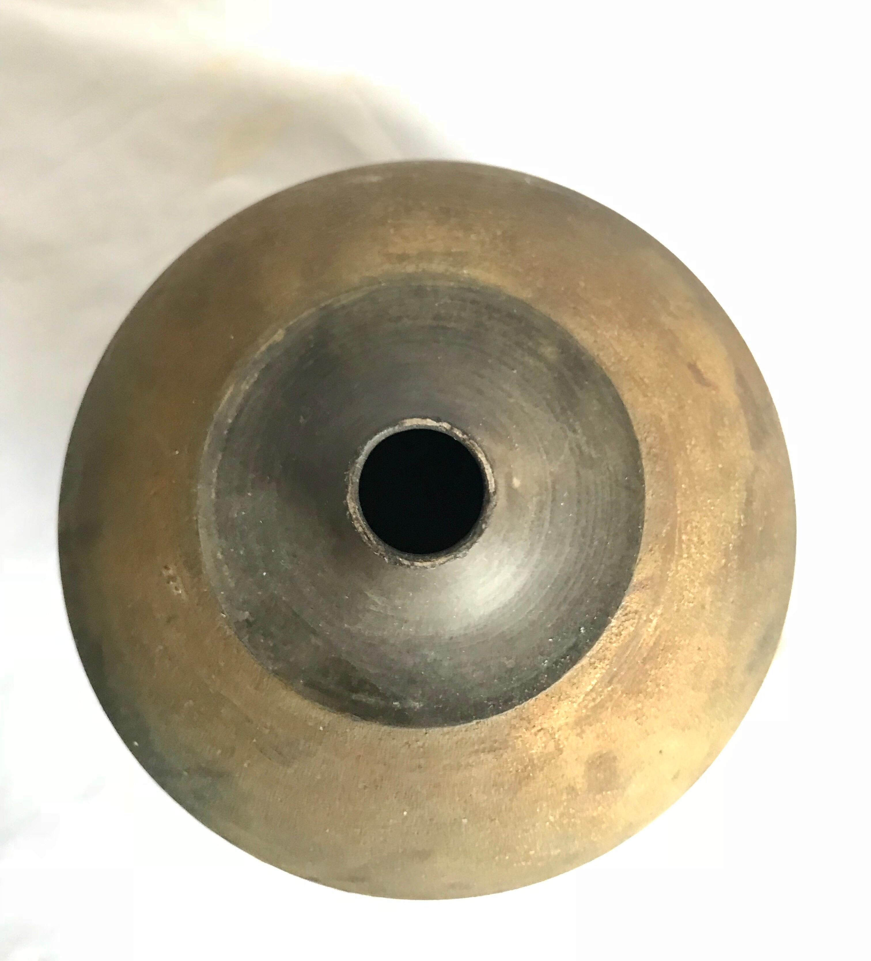 California Modern Low Vase For Sale at 1stDibs