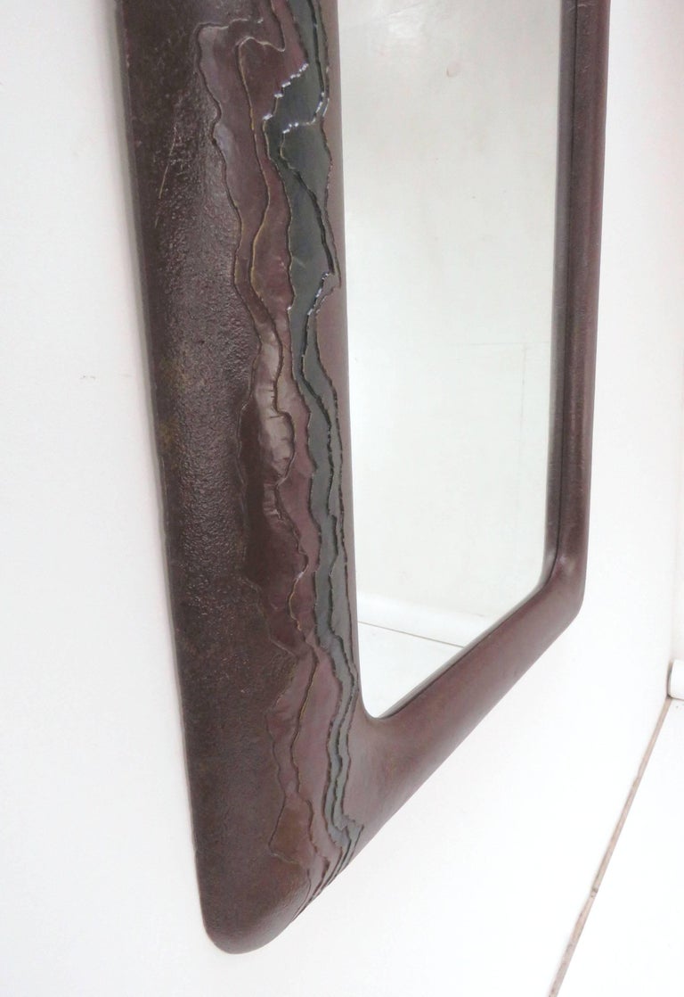 California Modern Style Wall Mirror by Lee Reynolds at 1stDibs