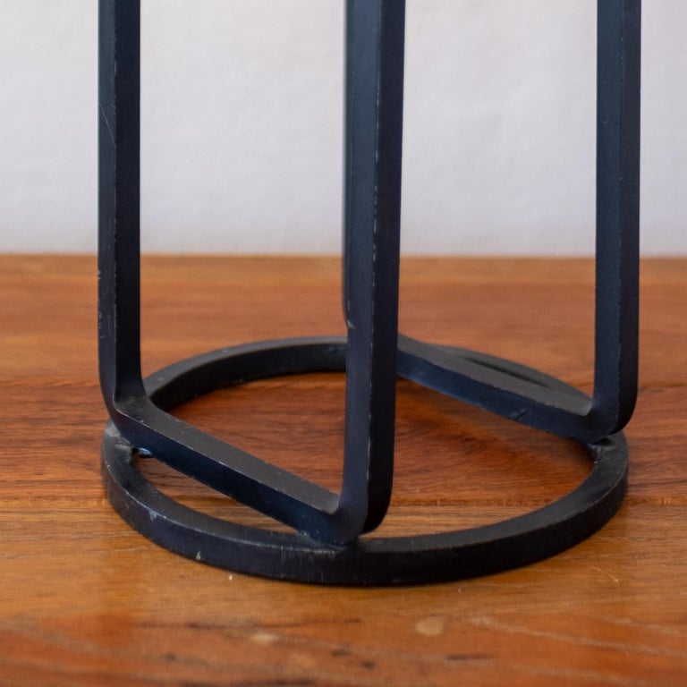 California Modern Van Keppel Green Iron Candleholders For Sale at ...