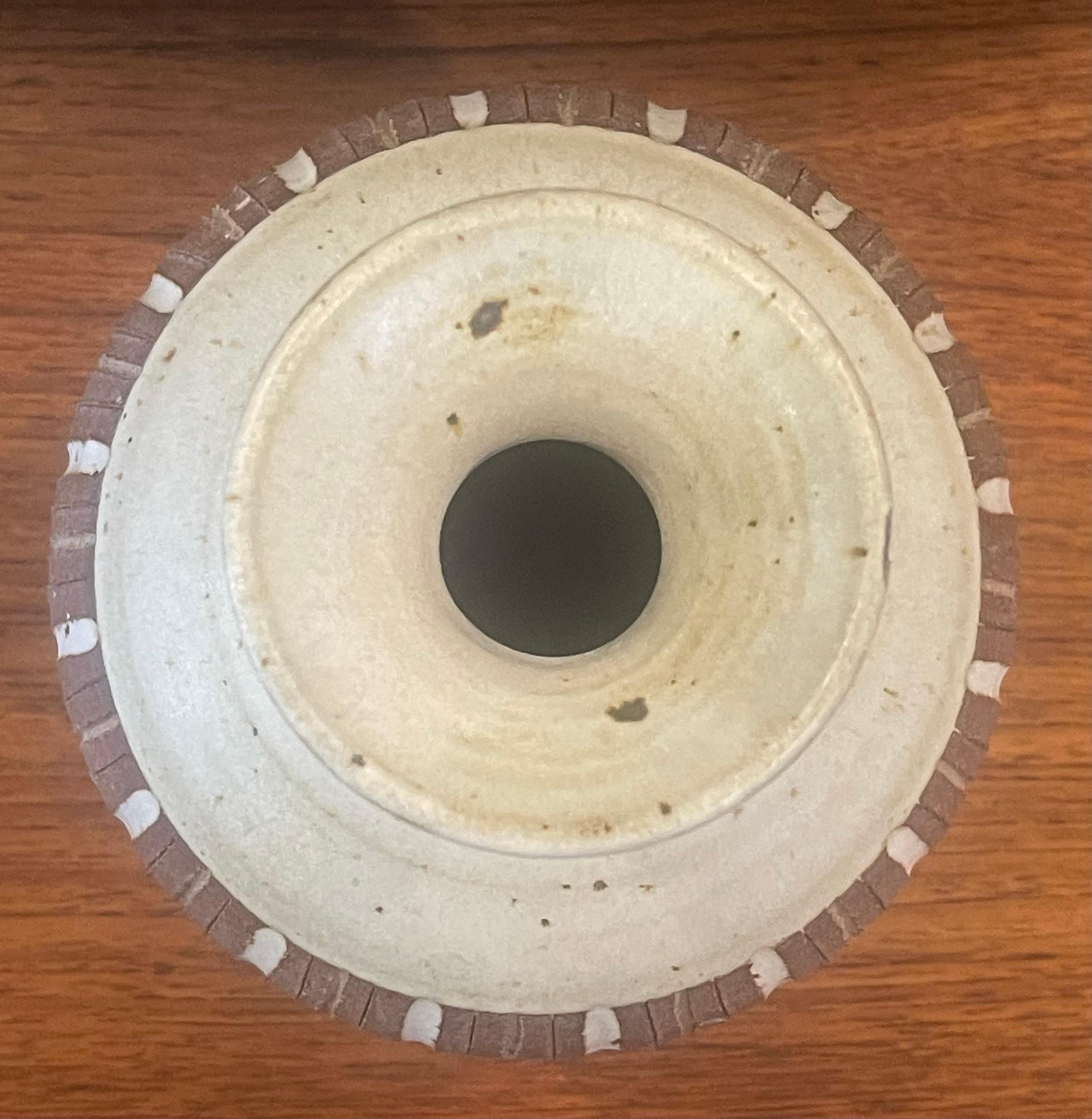 California Studio Pottery Stoneware Vase by Barbara Moorefield For Sale ...