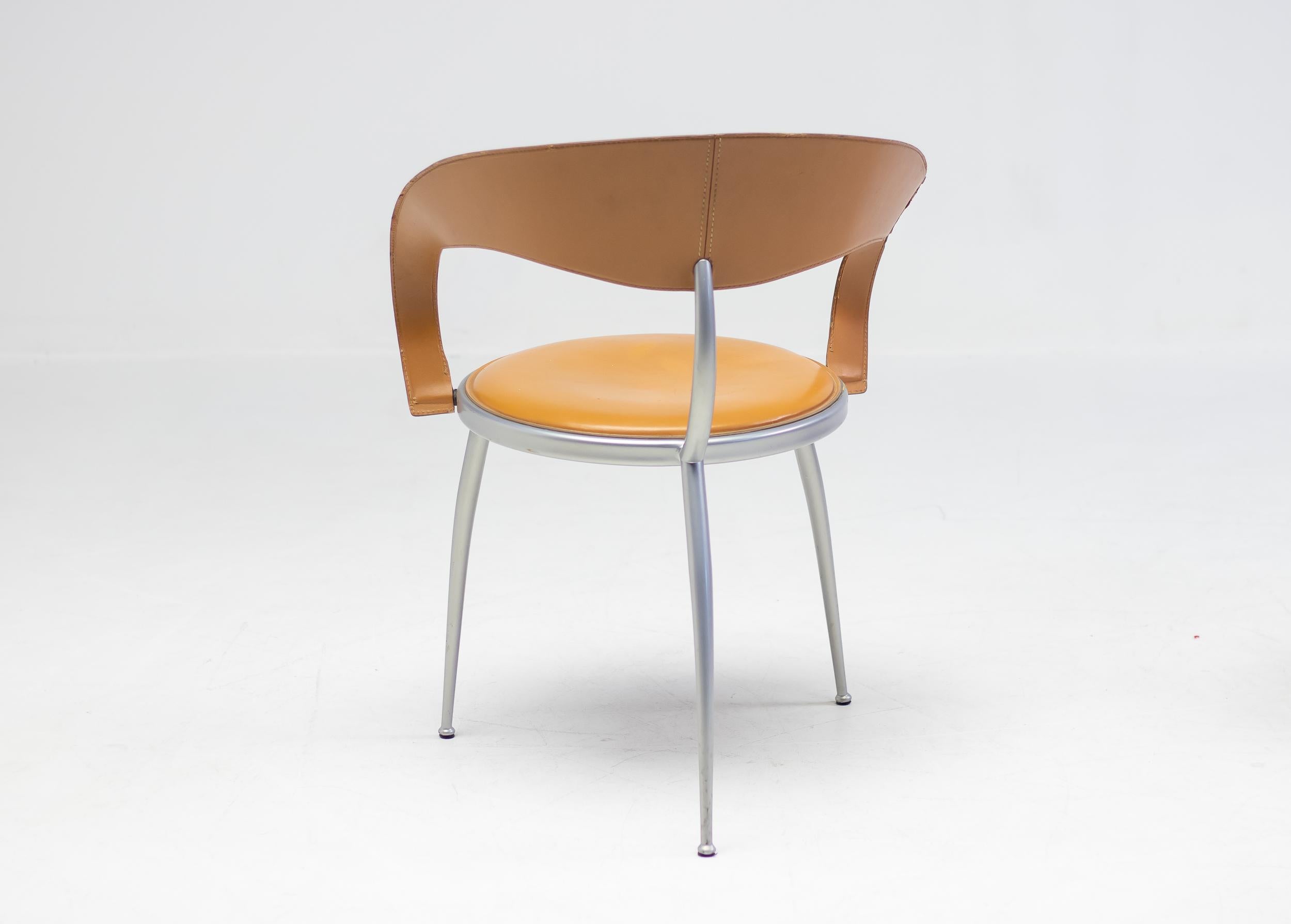 Calligaris Chairs in Leather For Sale at 1stDibs