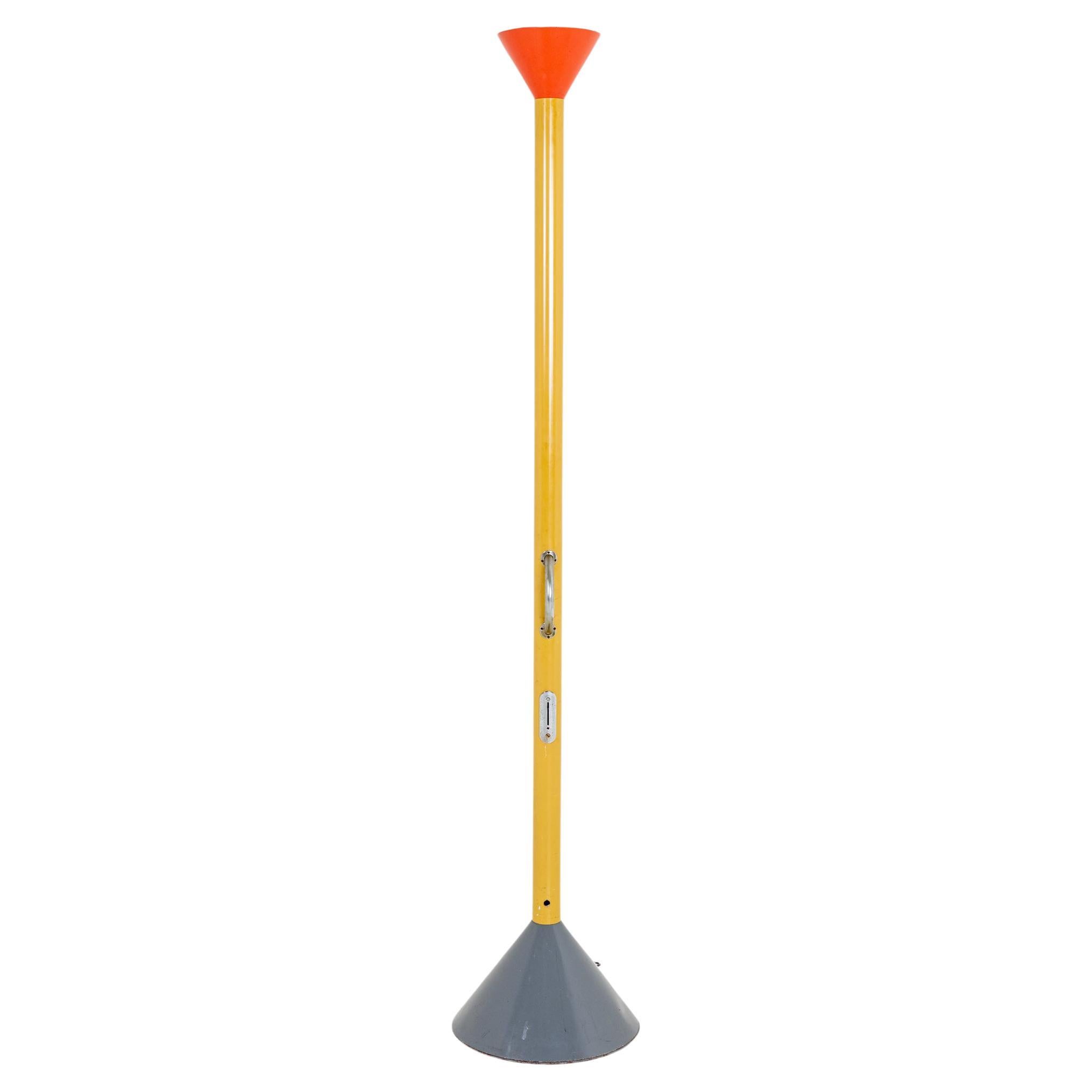 Black Callimaco Floorlamp Ettore Sottsass For Artemide at 1stDibs