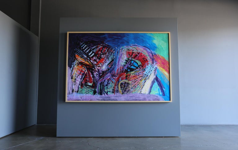 Calman Shemi " Dialogue " Tapestry, circa 1980 For Sale at 1stDibs