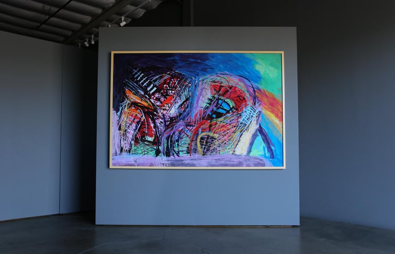 Calman Shemi " Dialogue " Tapestry, circa 1980 For Sale at 1stDibs