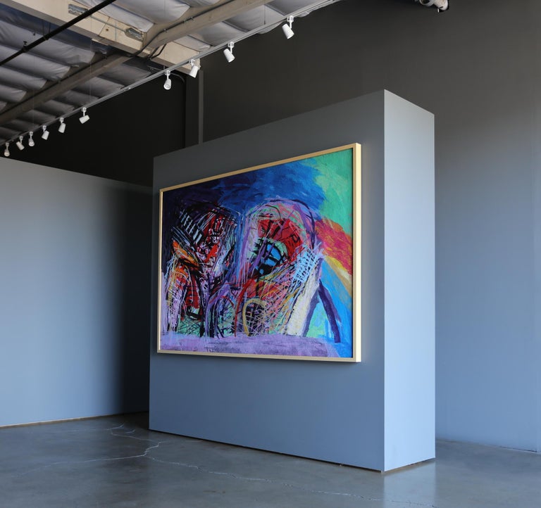 Calman Shemi " Dialogue " Tapestry, circa 1980 For Sale at 1stDibs