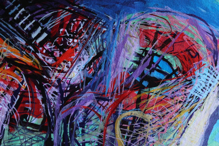 Calman Shemi " Dialogue " Tapestry, circa 1980 For Sale at 1stDibs