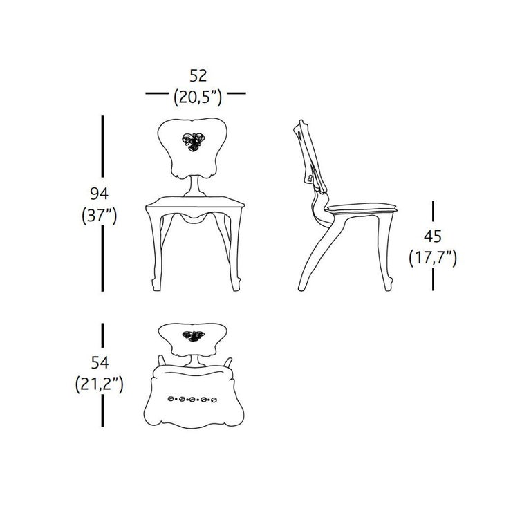 Calvet chair in solid oak by Antoni Gaudí For Sale at 1stDibs | antoni ...