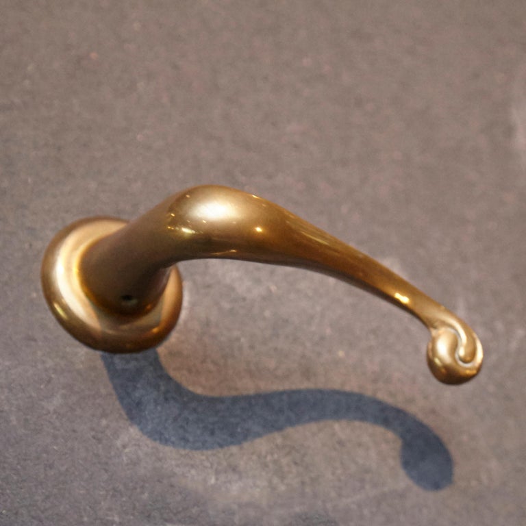 Calvet Door Handle Set by Antoni Gaudí For Sale at 1stDibs