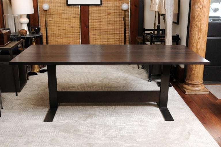 Calvin Klein Curator Collection Trestle Base Dining Table For Sale at ...