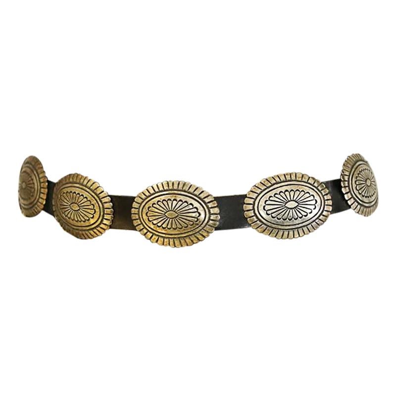 Jack Weekooty Massive Turquoise Concho Belt For Sale at 1stDibs