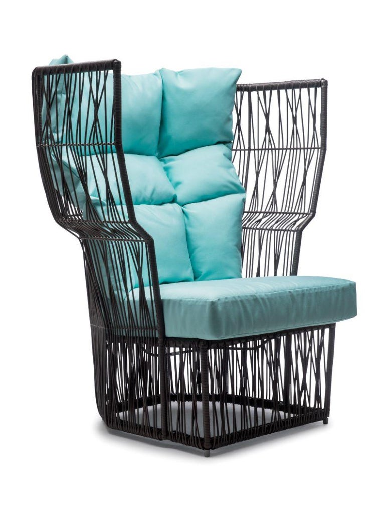 Calyx Highback Easy Armchair by Kenneth Cobonpue For Sale at 1stDibs