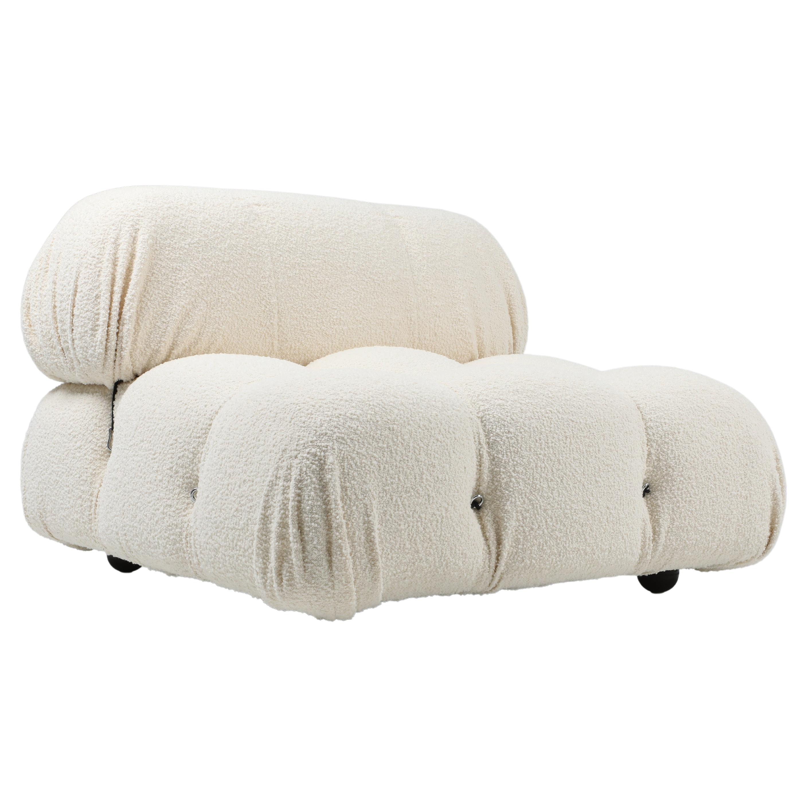 Camaleonda Ottoman in Boucle Wool by Mario Bellini, Sectional Sofa ...