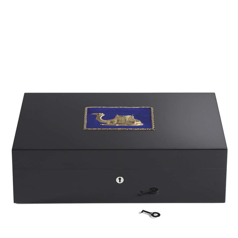 Camel Blue Humidor For Sale at 1stDibs