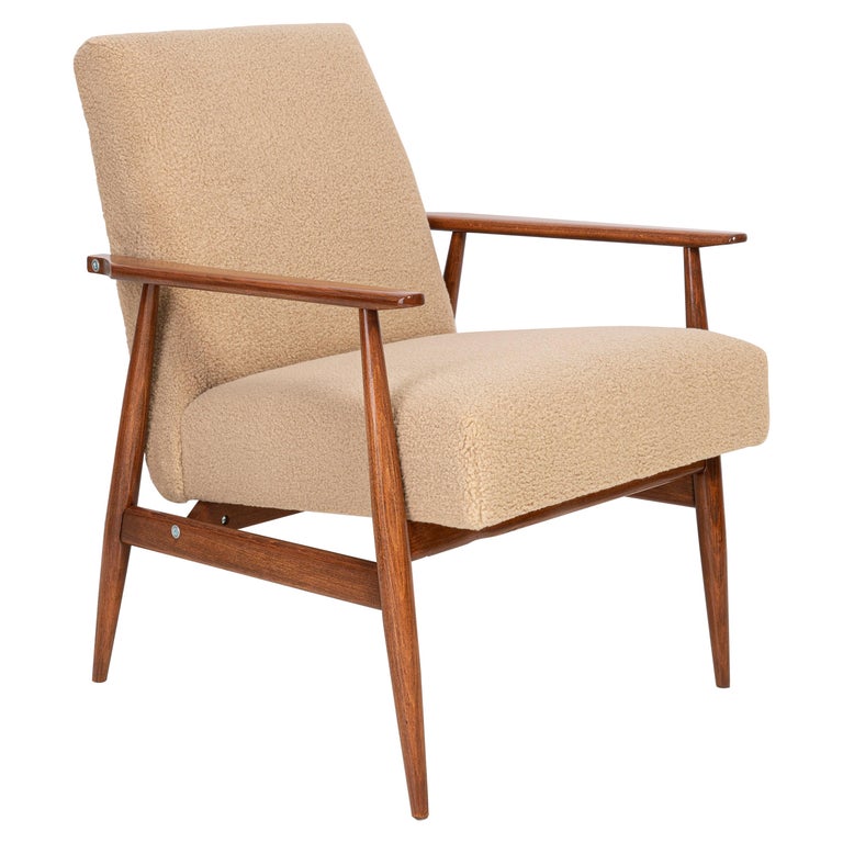 Camel Bouclé Dante Armchair, H. Lis, 1960s For Sale at 1stDibs | camel ...