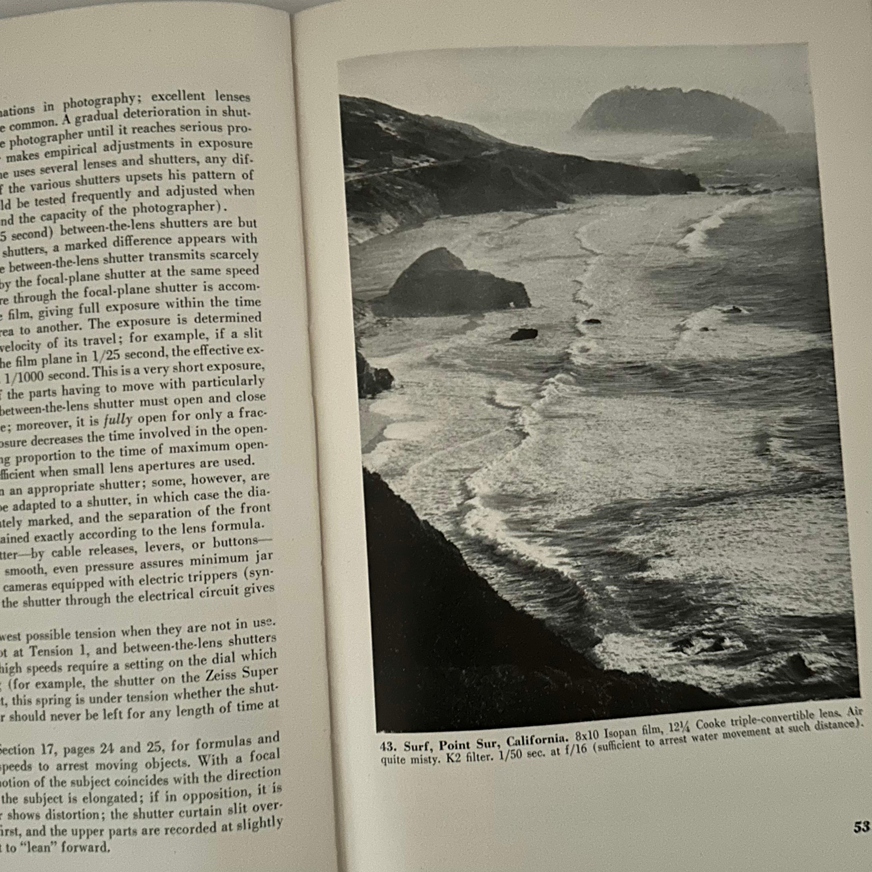 Camera and Lens: Studio, Darkroom, Equipment - Ansel Adams - 1st ...