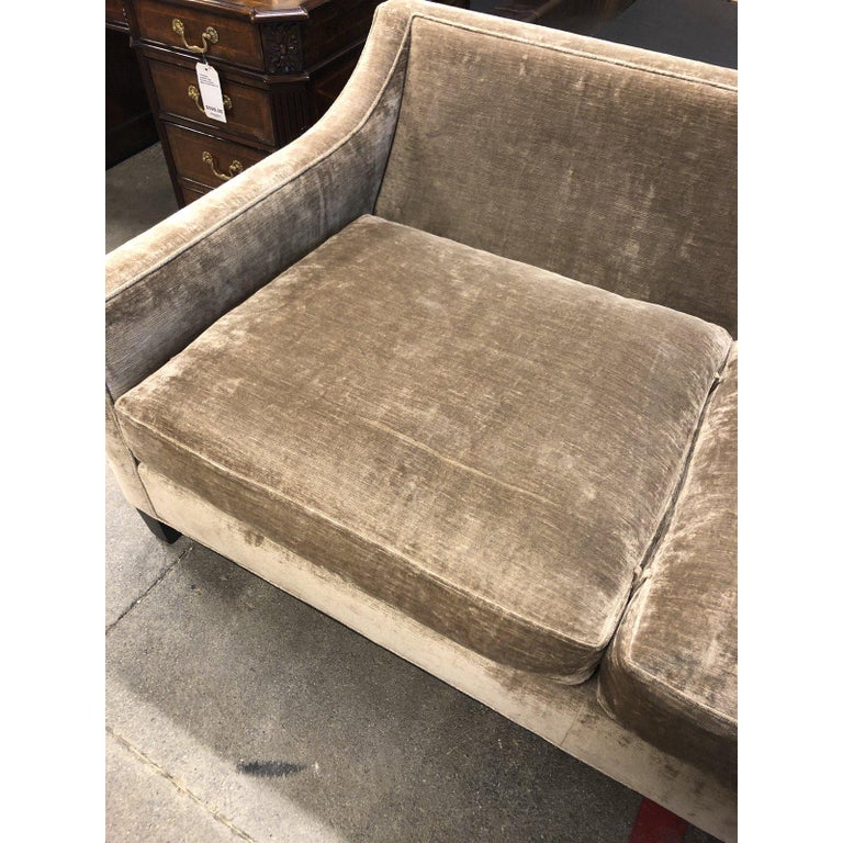 Cameron Collection Lower Park Avenue Loveseat and Sofa For Sale at 1stDibs