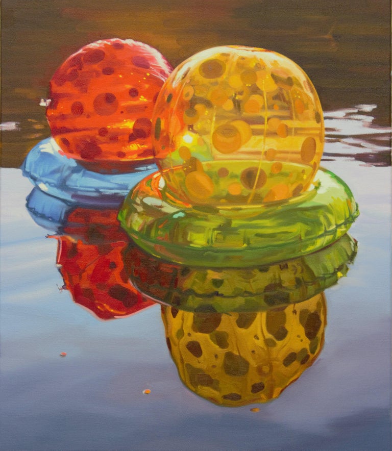 Cameron Rudd - Modern figurative painting by Cameron Rudd "Colour ...