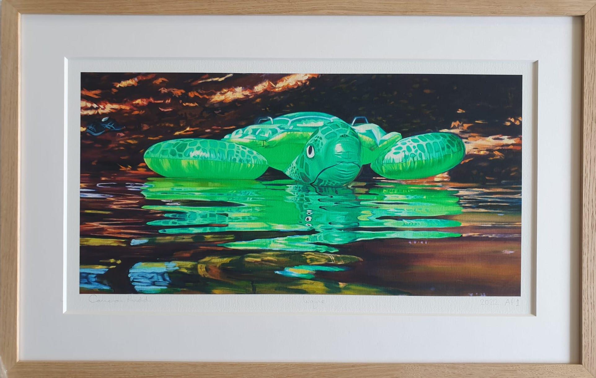 Cameron Rudd - "Wayne" limited edition of 10 giclée prints 45 x 70 cm ...