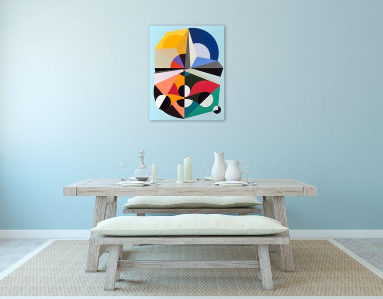 Camila Quintero - Summer Day (Abstract painting) For Sale at 1stDibs