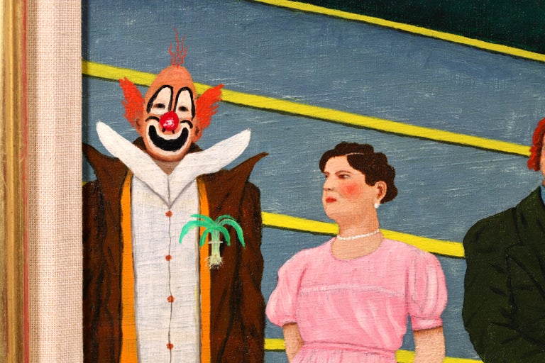 Camille Bombois - Circus Performers - French Naive Figurative Oil by ...