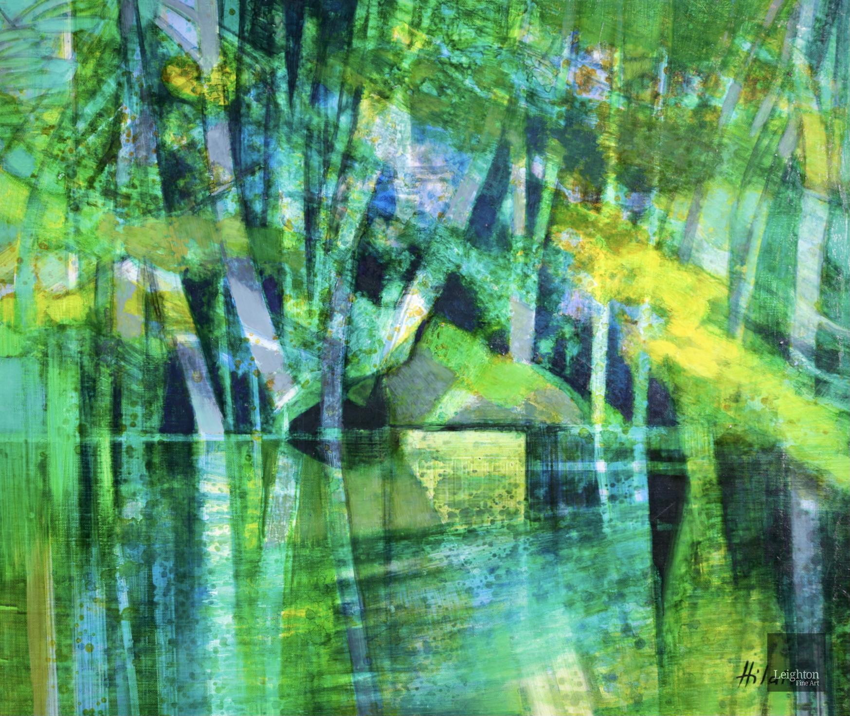 Camille Hilaire - Valle de Cousin - French Cubist Oil, Green River ...